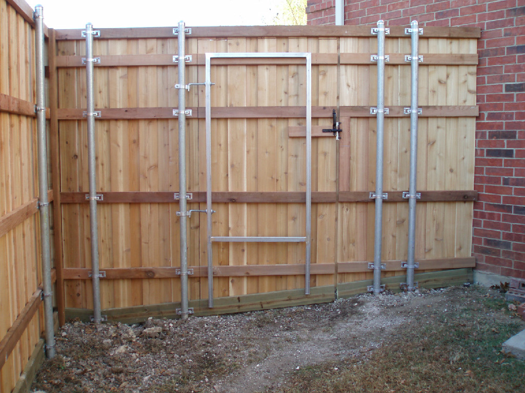 Pedestrian Gates – Hancock Fence & Fabrication